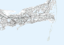 Cape Cod Map Print | Cape Cod Home Interior – VirtualMap