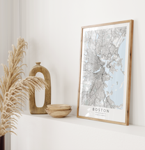 Boston Map Print – VirtualMap
