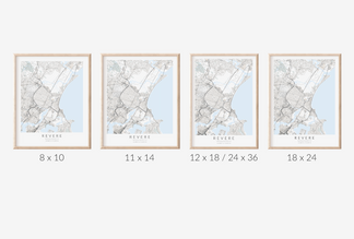 Revere Map Print – VirtualMap