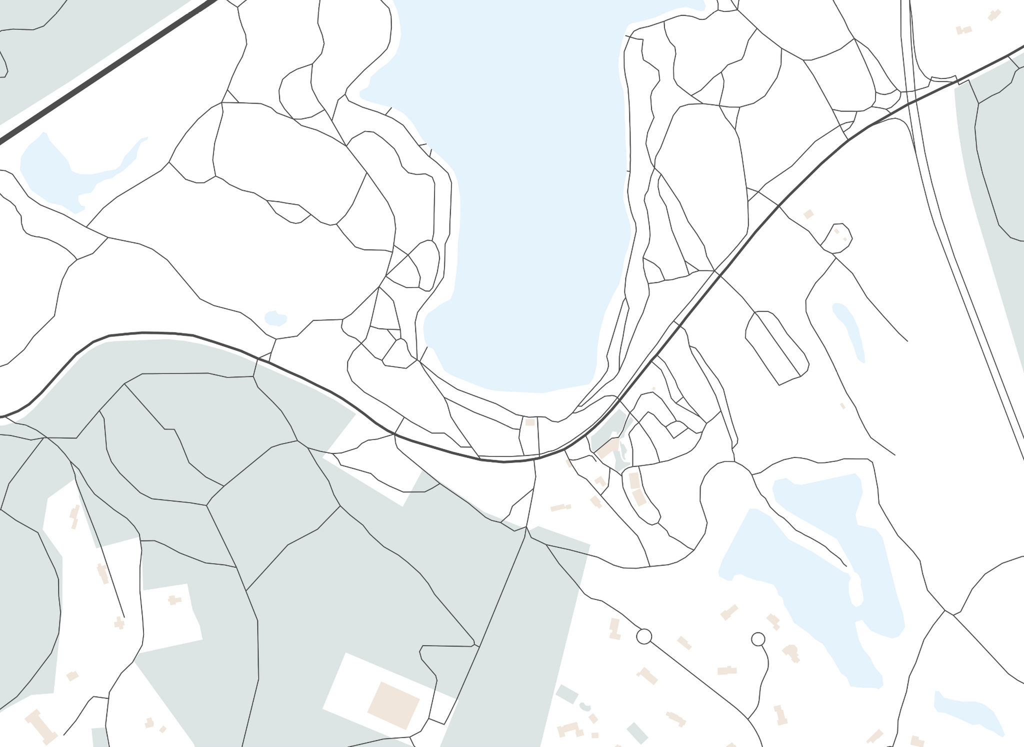 Walden Pond Map Print – VirtualMap