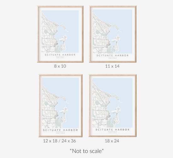 Scituate Harbor Map Print – VirtualMap