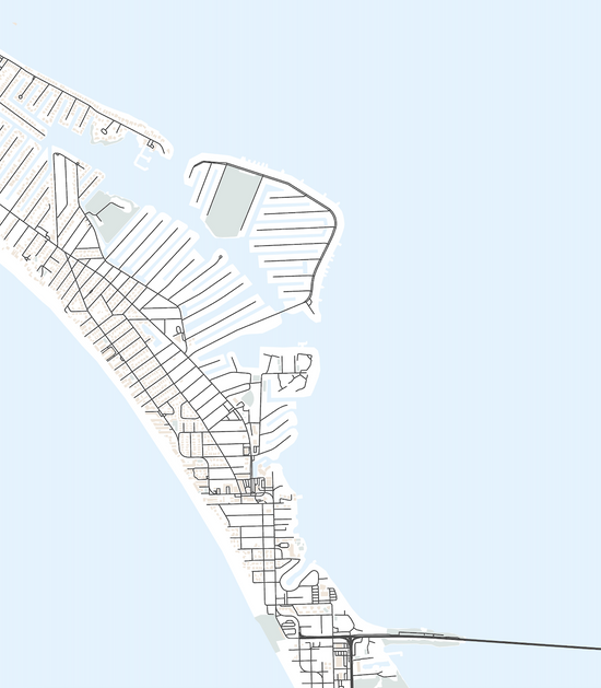 Anna Maria Island Map Print – VirtualMap