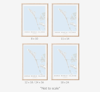 Anna Maria Island Map Print – VirtualMap