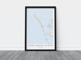 Anna Maria Island Map Print – VirtualMap