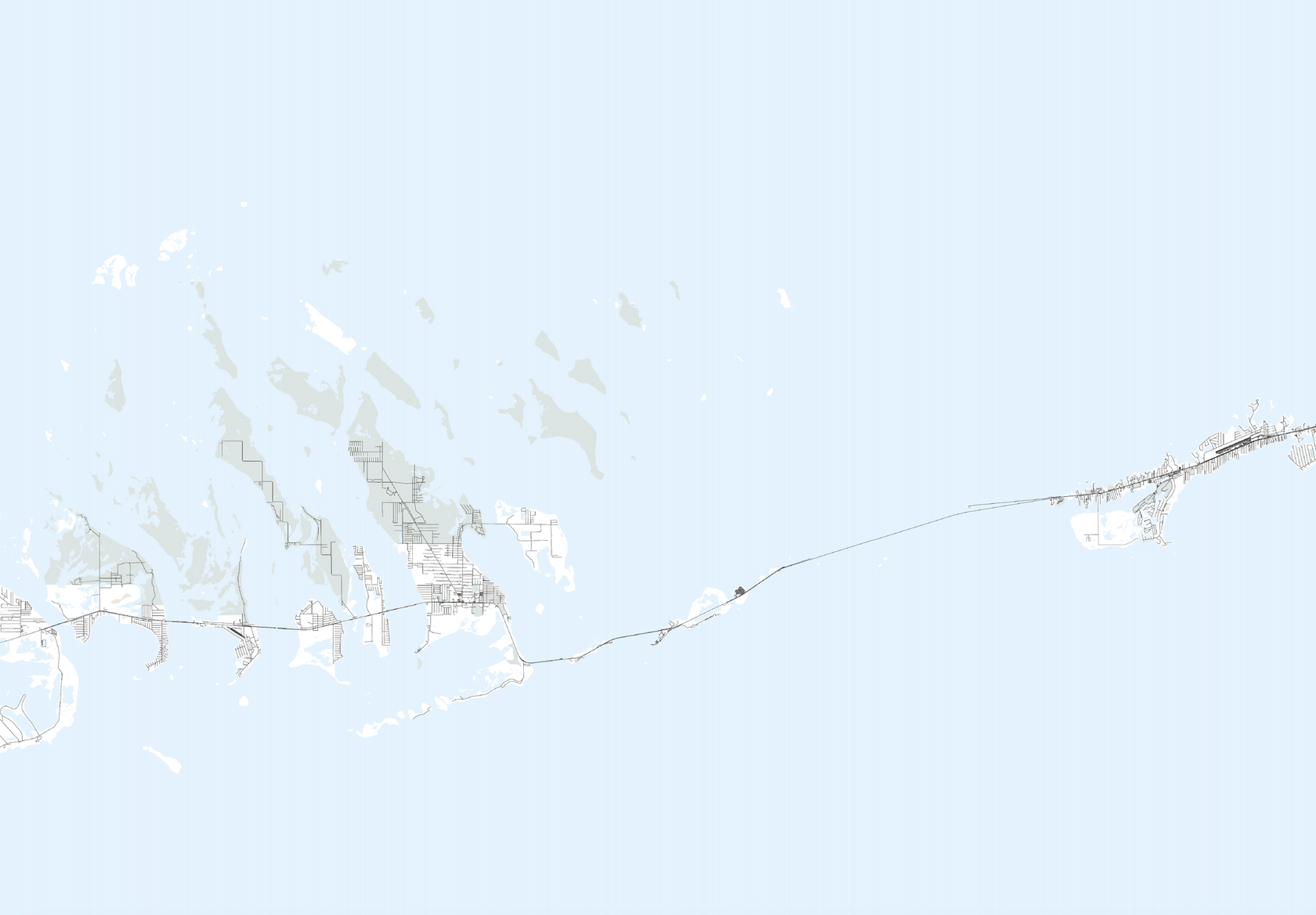 Florida Keys Map Print – VirtualMap