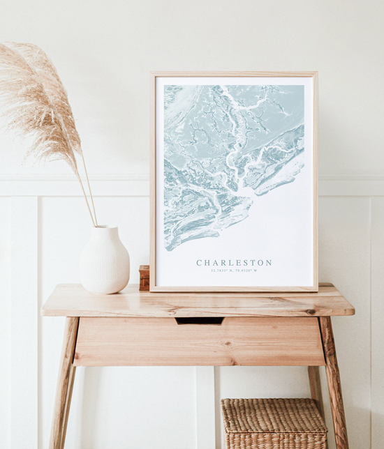 Charleston Map Print – VirtualMap