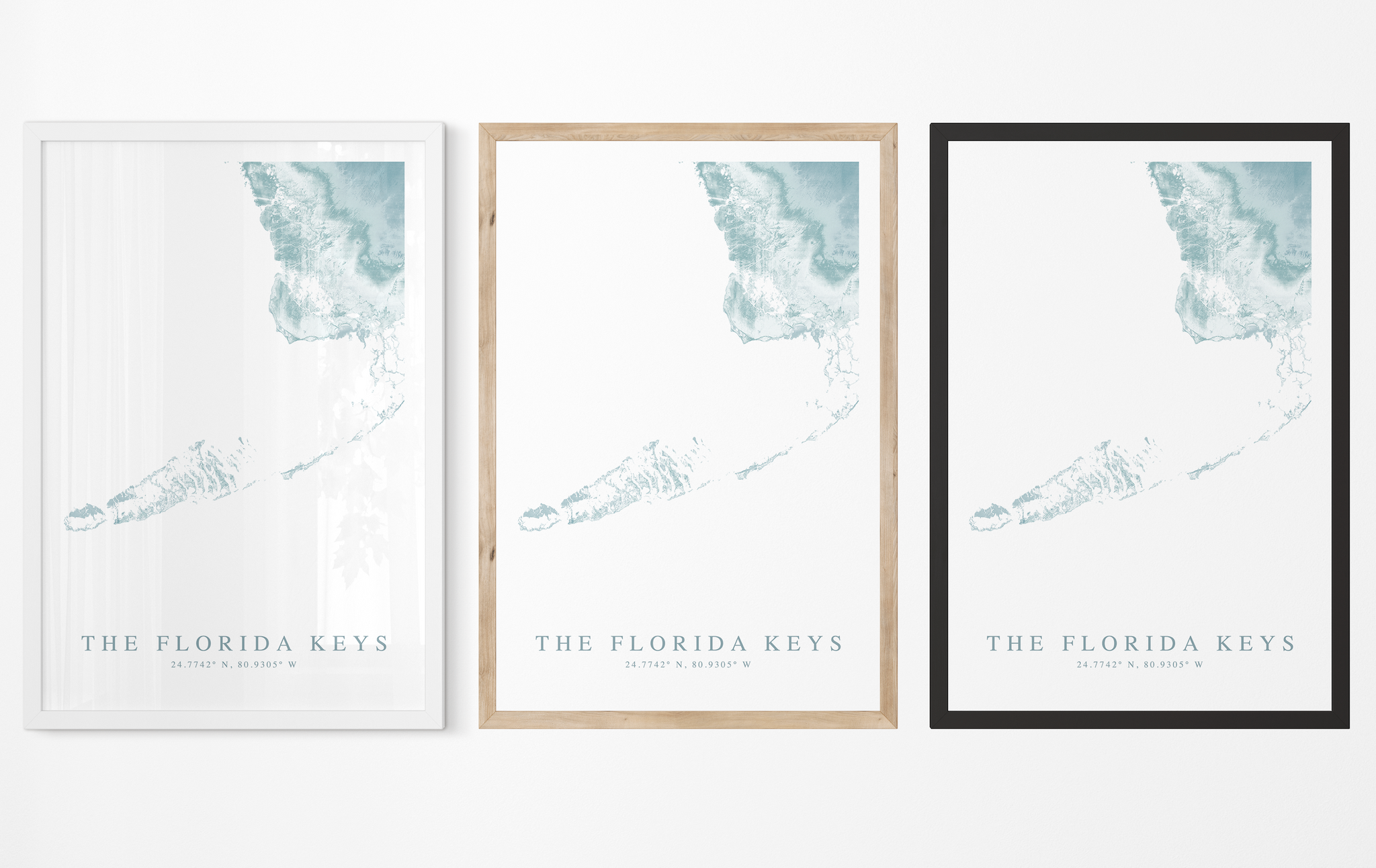 Florida Keys Map Print – VirtualMap