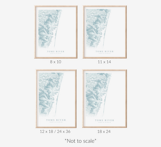 Toms River Map Print – VirtualMap