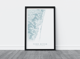 Toms River Map Print – VirtualMap