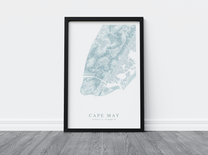 Cape May Map Print – VirtualMap