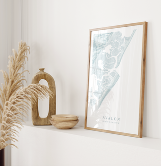 Avalon Map Print – VirtualMap