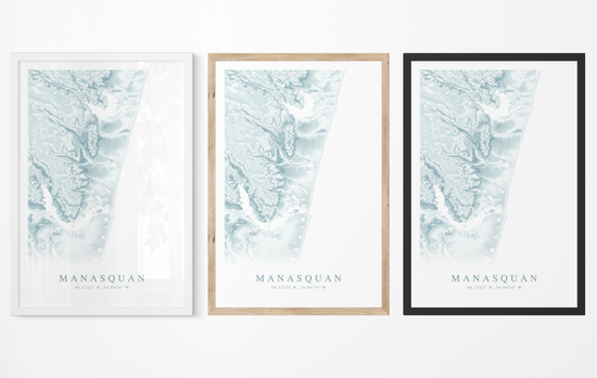 Manasquan Map Print – VirtualMap