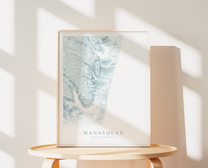 Manasquan Map Print – VirtualMap