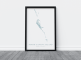 North Captiva Island Map Print – VirtualMap