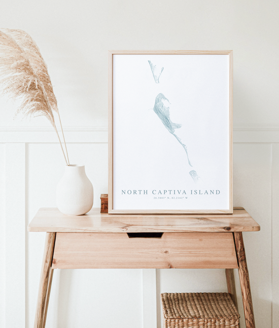North Captiva Island Map Print – VirtualMap