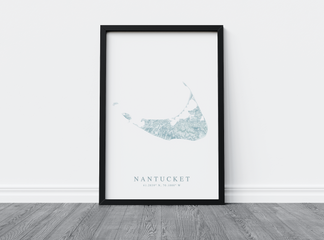 Nantucket Map Print – VirtualMap
