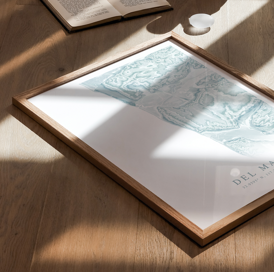 Del Mar Map Print – VirtualMap
