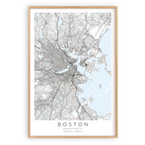 Boston Map Print – VirtualMap