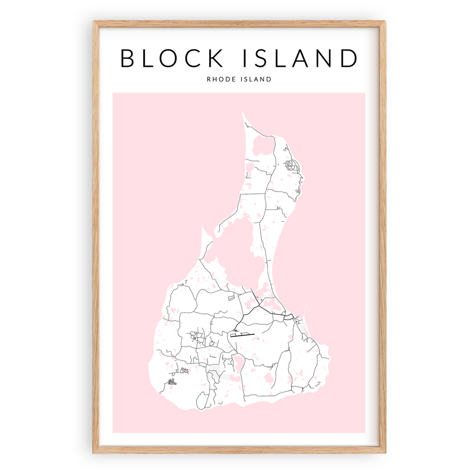 Pink Minimalist Maps – VirtualMap