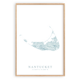 Nantucket Map Print – VirtualMap