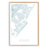 Avalon Map Print – VirtualMap