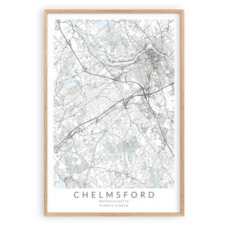 Chelmsford Map Print – VirtualMap