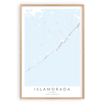 Islamorada Map Print – VirtualMap