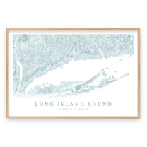 Long Island Sound Map Print – VirtualMap