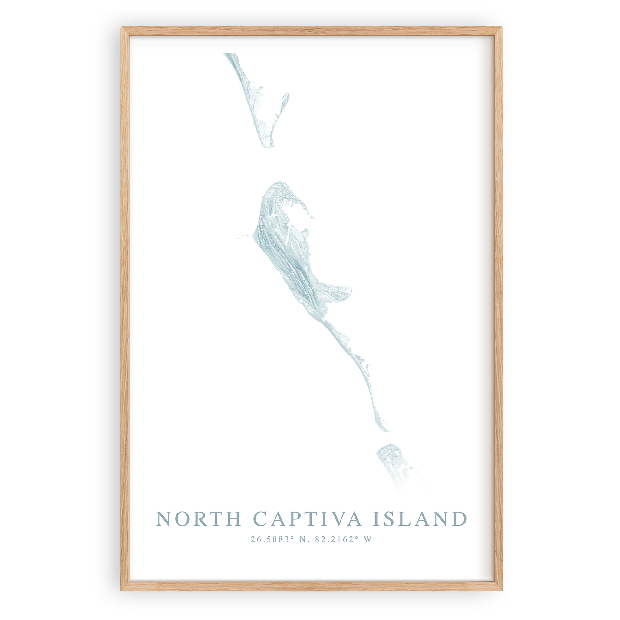 North Captiva Island Map Print – VirtualMap
