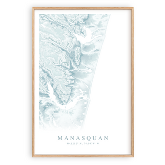 Manasquan Map Print – VirtualMap