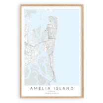 Amelia Island Map Print – VirtualMap